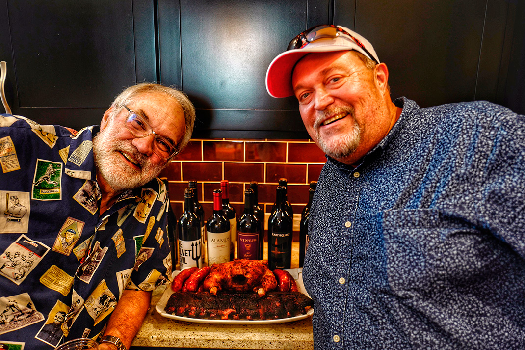 Yikes! The Posse does wine with BBQ - Texas BBQ Posse